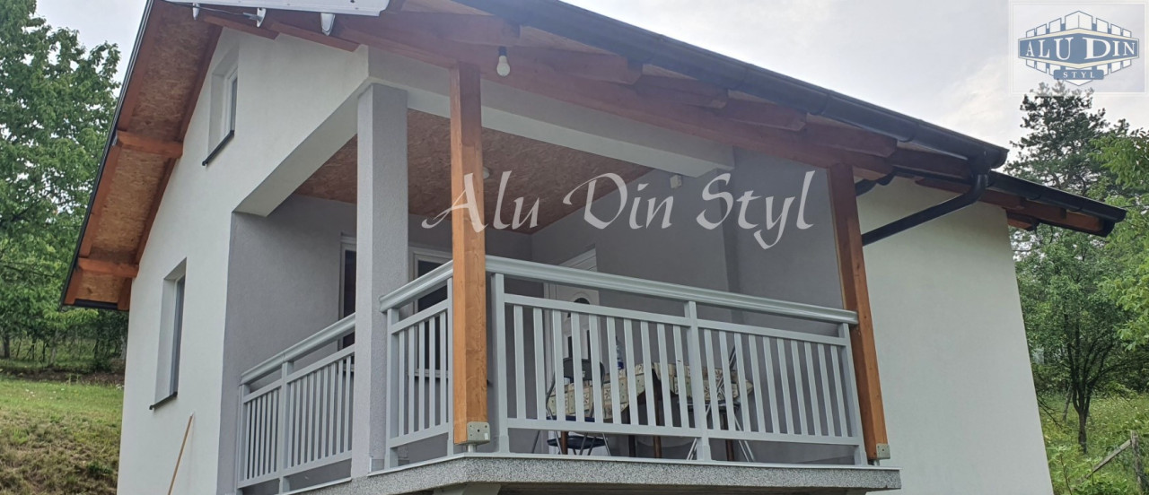 Aluminijska ograda-Aluminijske balkonske ograde - Bravarske usluge - OLX.ba