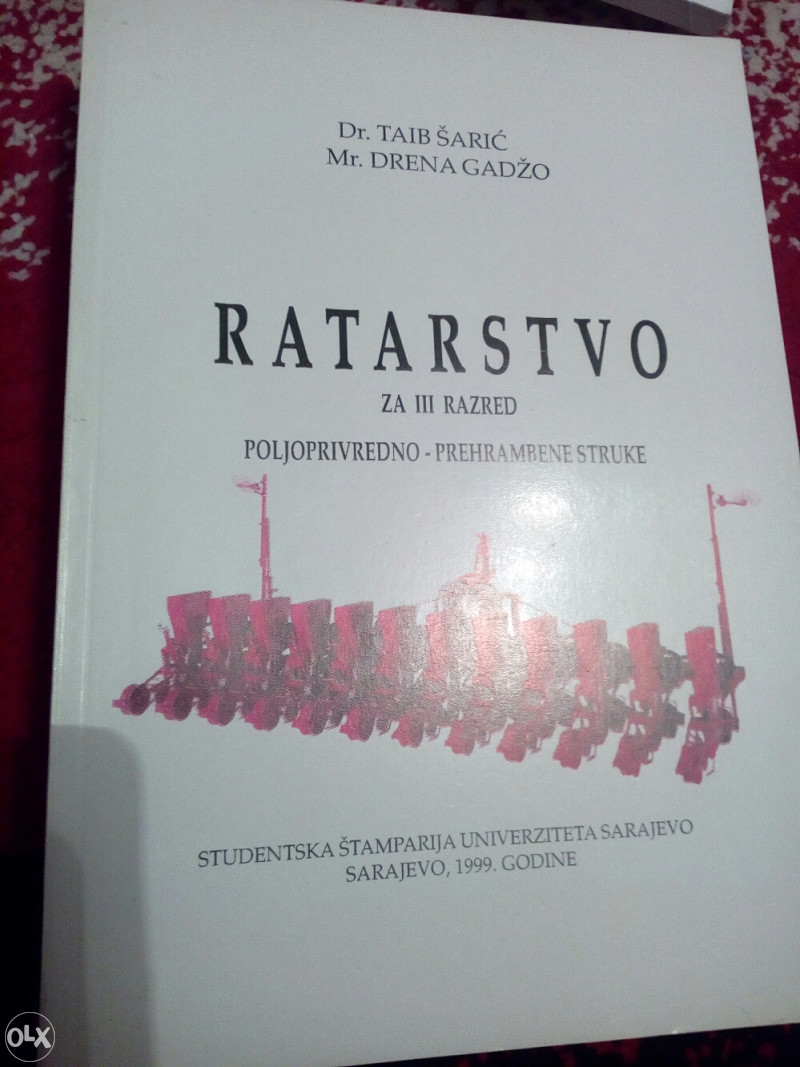 RATARSTVO ratarstvo - Srednja škola - OLX.ba