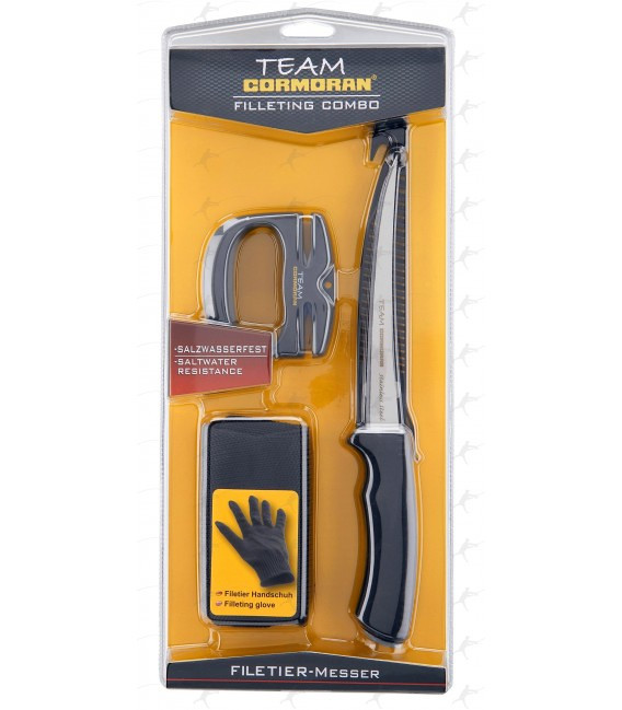 CORMORAN SET - (Nož, rukavica i oštrač noževa) - Lovački noževi - OLX.ba