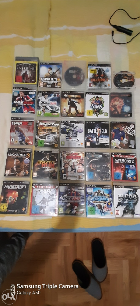 Igre ps3 GTA 5, 50 komada uncharted 3 GT. 5 i dr. - Igre za PC i konzole - OLX.ba