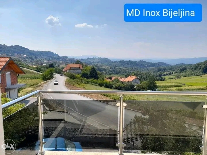 Ograda inoks inox staklo francuzi prohrom ograde - Ograde - OLX.ba