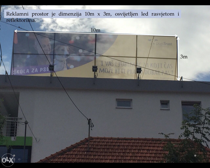 Bilbord, pano, prostor za reklamu 10mx5m - Reklame i dekoracije za ...