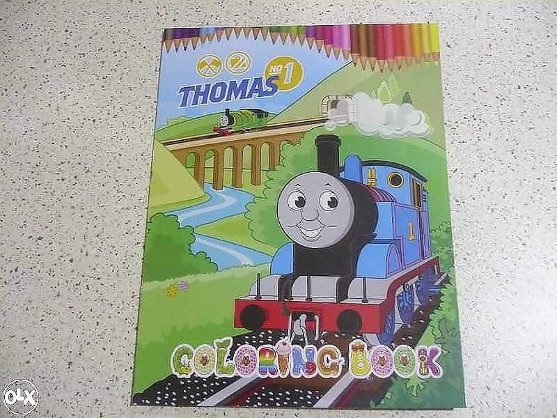 Bojanka vlak voz tomica sveska za bojenje - Blokovi za crtanje - OLX.ba