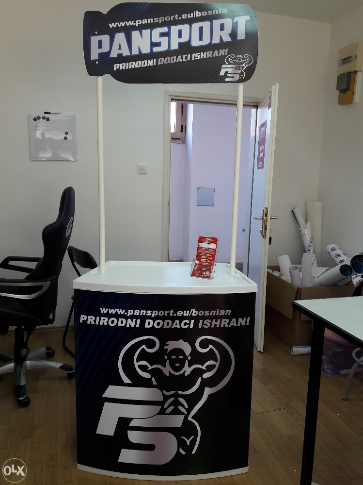 REKLAMNI PROMO PULT STAND za prezentacije - Usluge printanja i ...