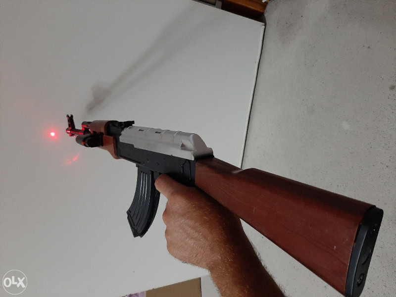 Puska kalasnjikov AK-47 puske 72.cm kalas - Igračke za dječake - OLX.ba