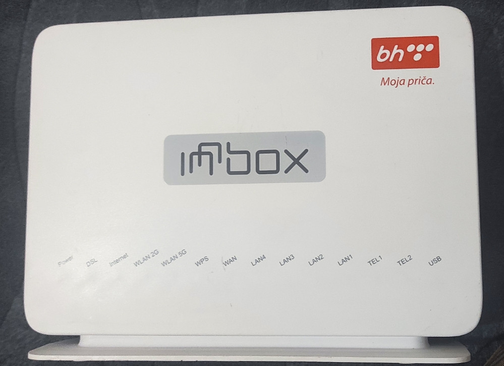 ADSL ruter Innbox V80 VDSL2 Home Gateway BH telekom - Wireless antene ...