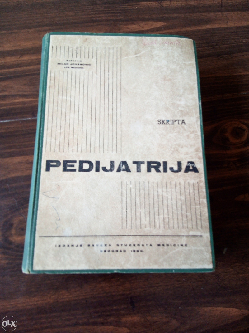 Milan R. Jovanović - Pedijatrija / skripta ,1959 g. - Medicina i liječenje - OLX.ba