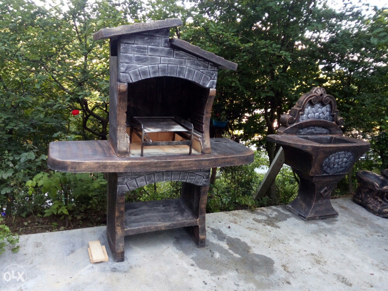 Betonski kamin rostilj - Betonska galanterija - OLX.ba