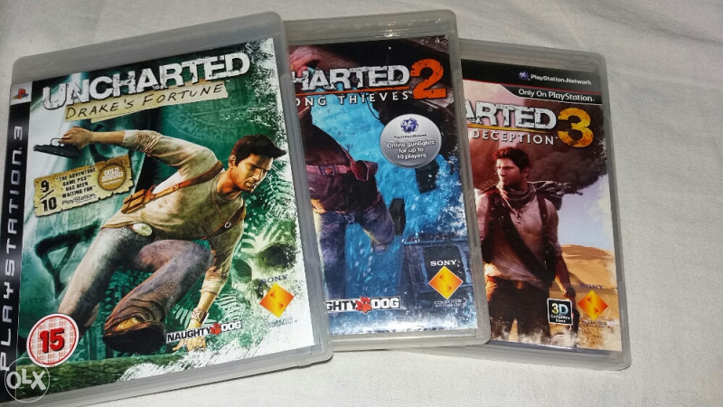Uncharted 1-2-3 dio u kompletu PS3 orginal igre - Igre za PC i konzole ...