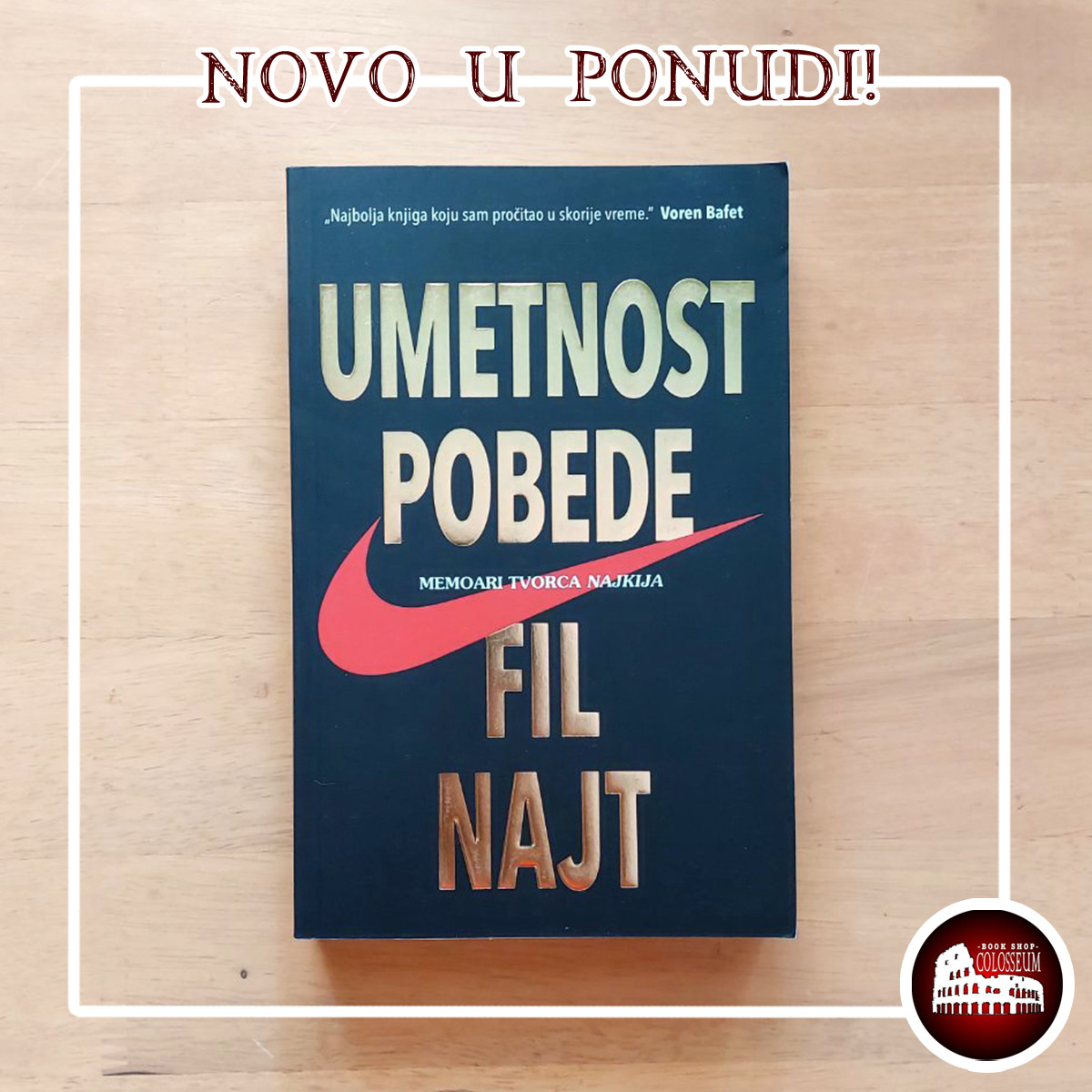 Umetnost pobede - Fil Najt - Beletristika - OLX.ba