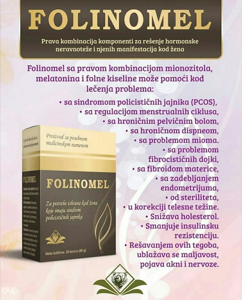 FOLINOMEL! MIOMI, CISTE, POLICISTICNI JAJNICI, AKNE, IN - Biljni ...