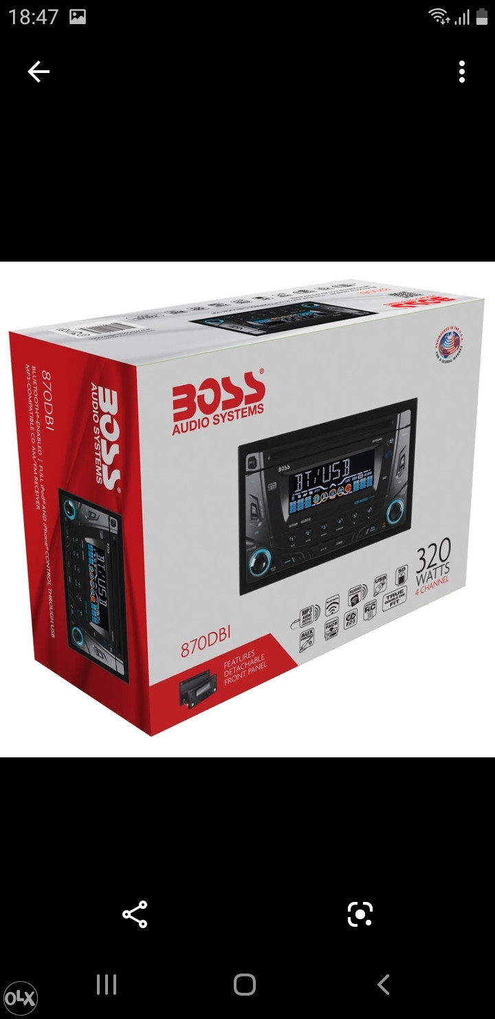 Cd mp3 player muzika za auto Boss radio 870DBI - CD/DVD/MC/Radio player ...