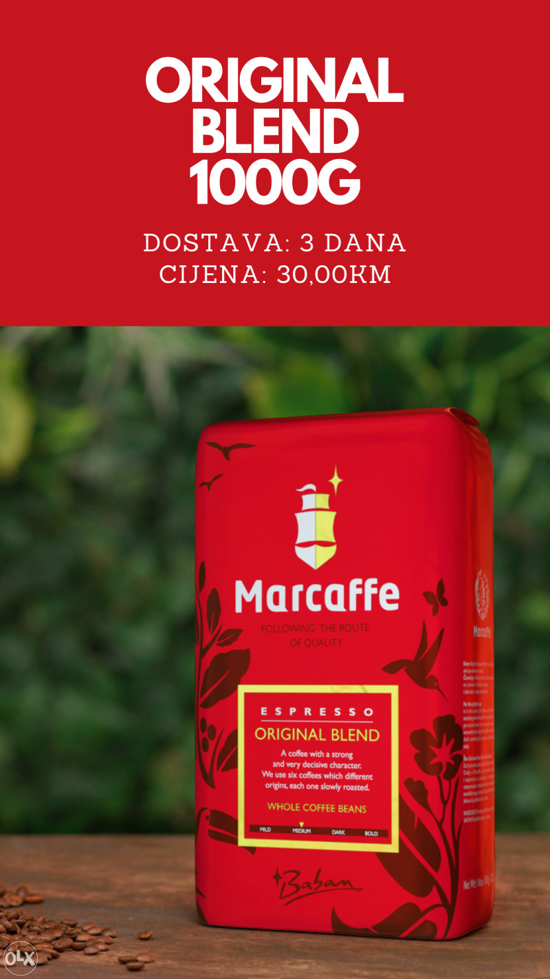 Marcaffe espresso 1000gr - Kafa - OLX.ba