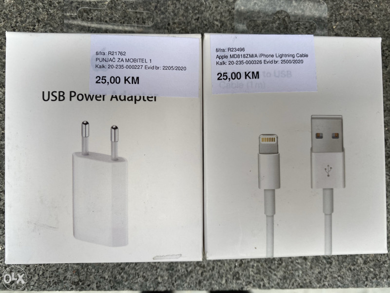 Apple originalni punjac - Punjači za mobitele i tablete - OLX.ba