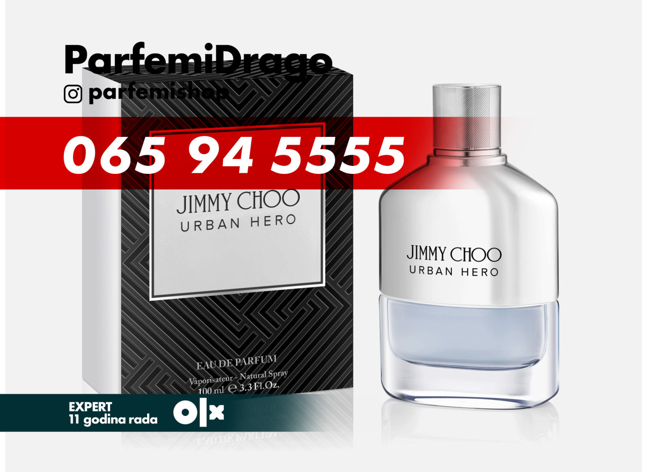 Jimmy Choo Urban Hero 100ml EDP 100 ml - Muški parfemi - OLX.ba