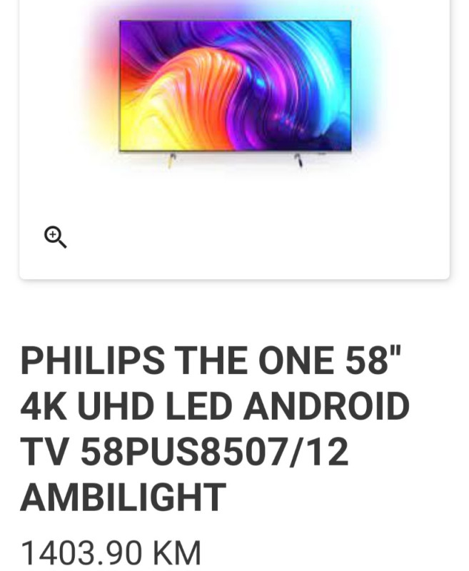 Philips 58pus8507 - LED LCD - OLX.ba
