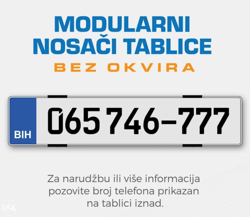 Modularni nosač nosači držač držači tablice tablica okviri okvir ...