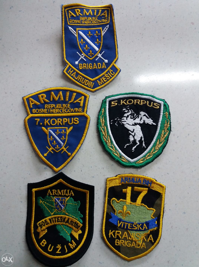 Amblemi. Vojska, Policija... - Vojne i policijske oznake - OLX.ba
