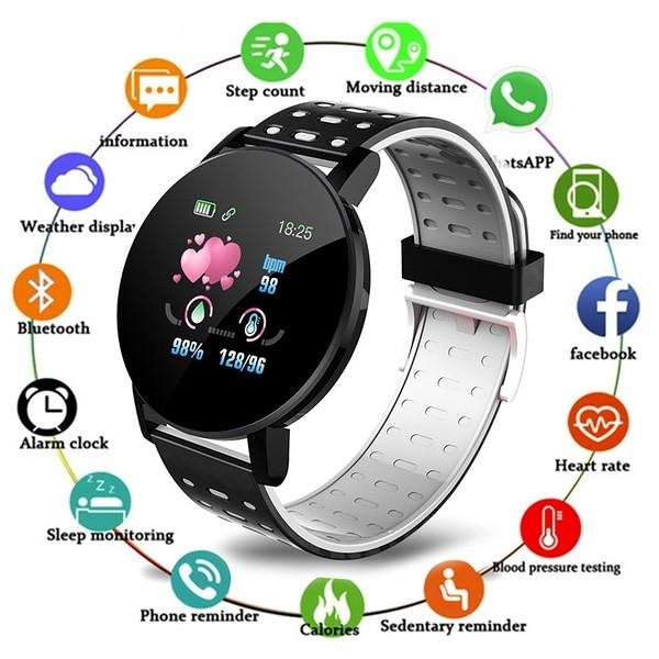 *NOVO* SmartWatch 119 PLUS Pametni sat - Smartwatch (pametni satovi ...
