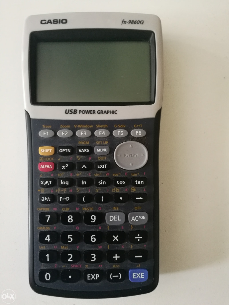 Grafički digitron Casio FX 9860G - Digitroni/Kalkulatori - OLX.ba