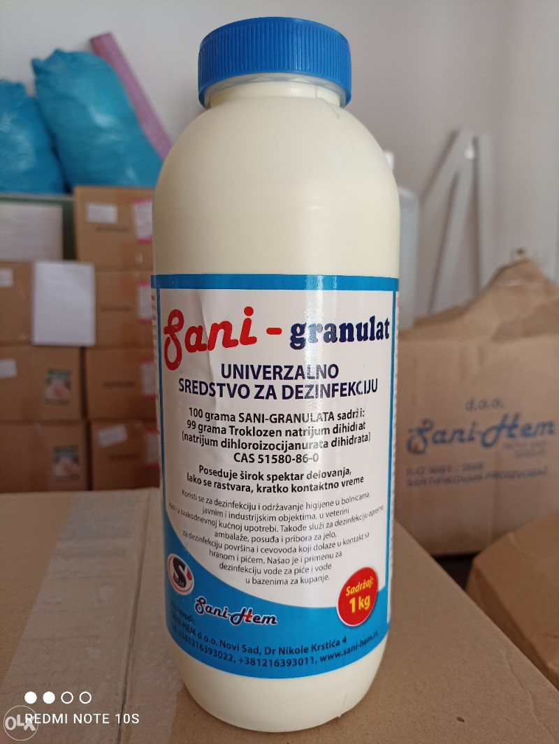 HLOR ZA BAZENE ,ZA BUNARE,SASTAV 99% HLORA - Deterdženti i sredstva za ...