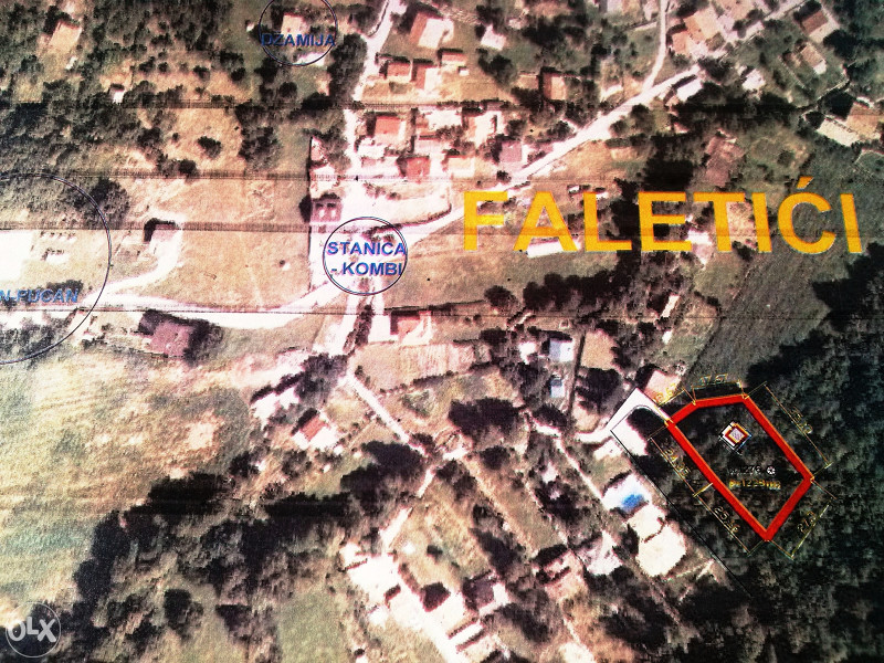 ZEMLJISTE - PARCELA Faletici, Stari Grad - Zemljišta - OLX.ba