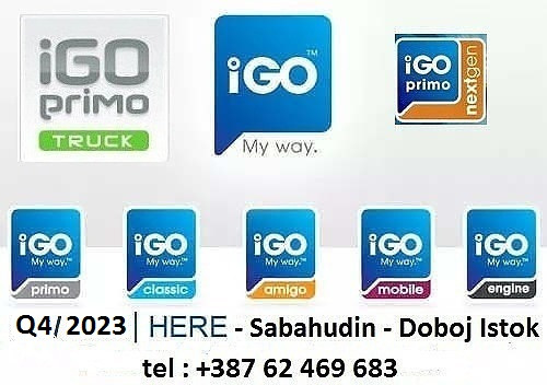 NOVO!!! Najnovije iGO mape 2024.Q4.- mart 2025 - Navigacija/GPS za automobile - OLX.ba