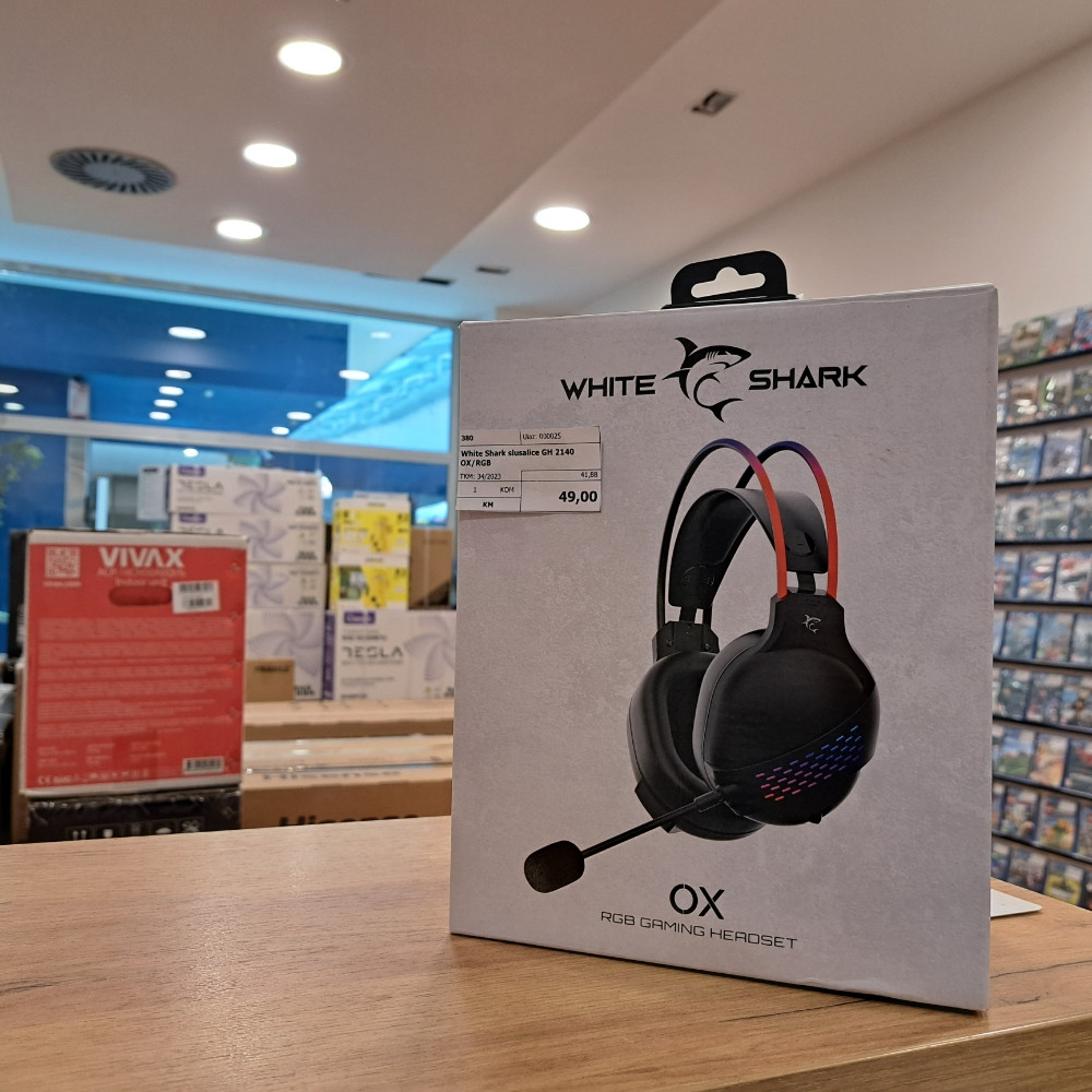 White Shark OX RGB Gaming Headset PC/PS4 - Slušalice za konzole - OLX.ba