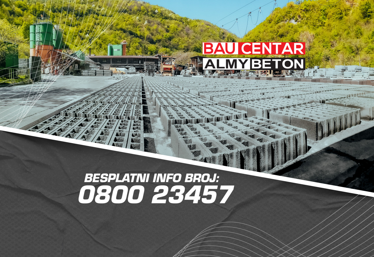 Šljako betonski elementi-blokovi UKLAPAJUĆI - Betonska galanterija - OLX.ba