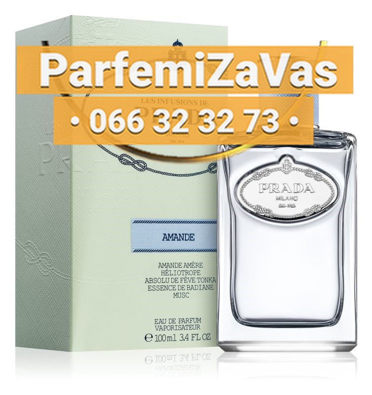 Prada Les Infusions De Amande 100ml EDP U 100 ml - Unisex parfemi - OLX.ba