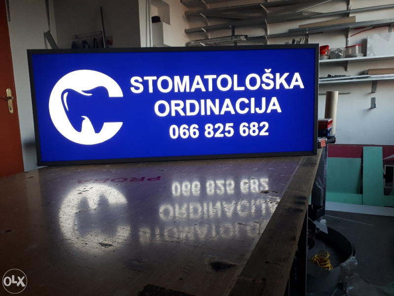 Svijetleća reklama led - Reklame i dekoracije za ugostiteljstvo - OLX.ba