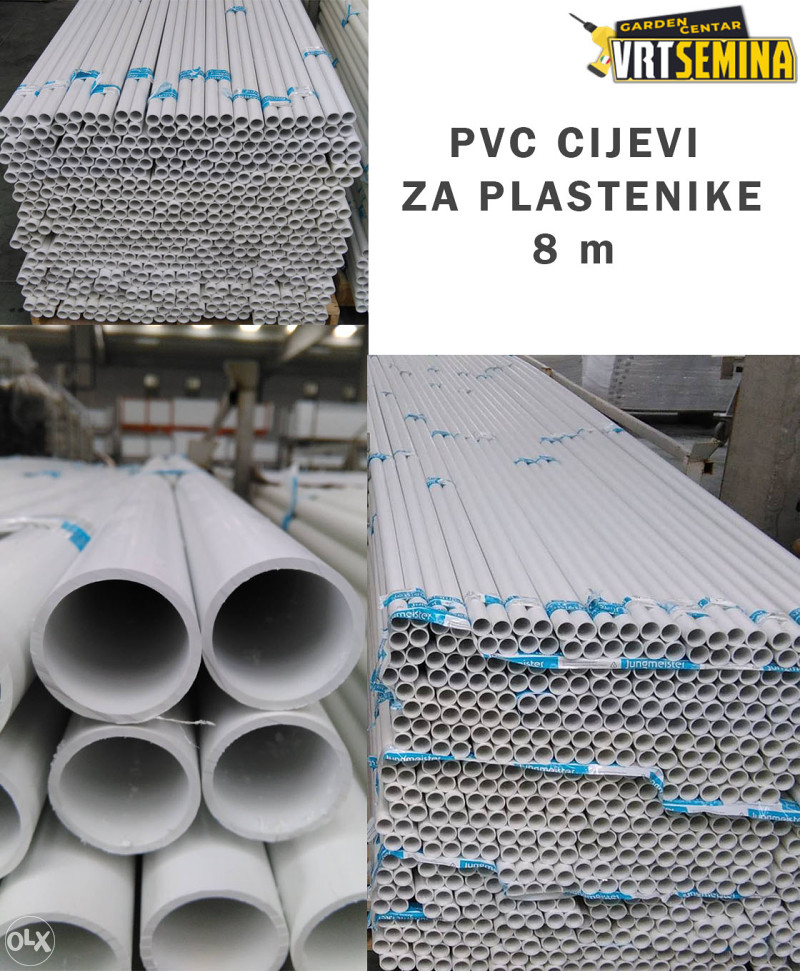 PVC cijevi za plastenik - Plastenici i staklenici - OLX.ba