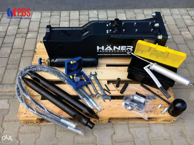 Pikamer Čekic Hidrulicni HANER Bager Mini bager NOVO - Radni priključci ...