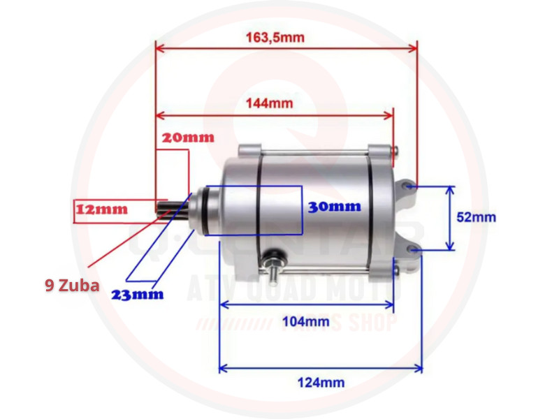 11 zuba Alnaser ATV Quad Bashan SHINERAY Anlaser - Anlaseri za ...