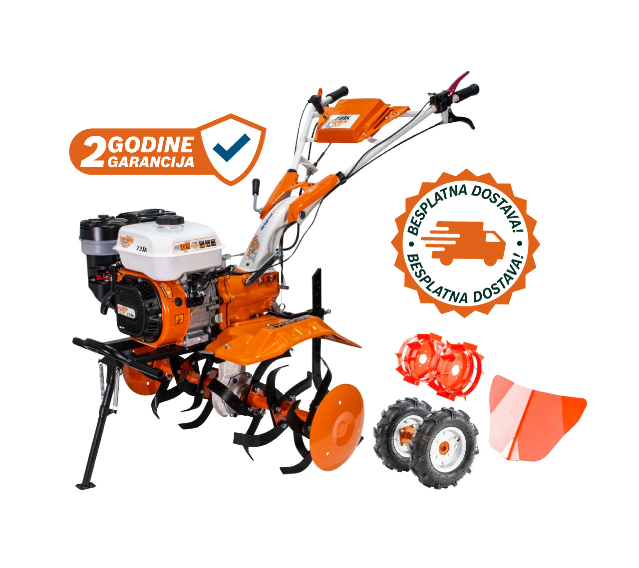 FREZA MOTORNA 731 K RURIS - Kosilice i kopačice - OLX.ba