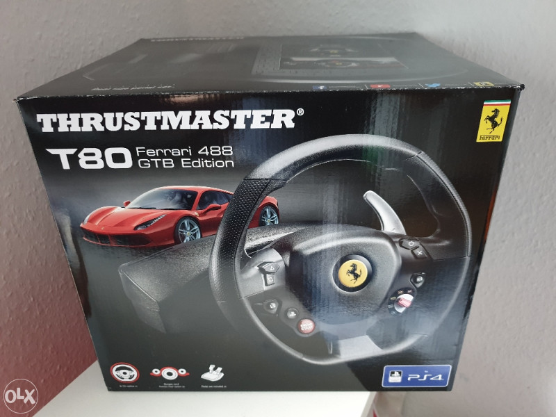 Thrustmaster Volan T80 Ferrari 488 GTB Edition PS5/PS4/PC - Volani za ...