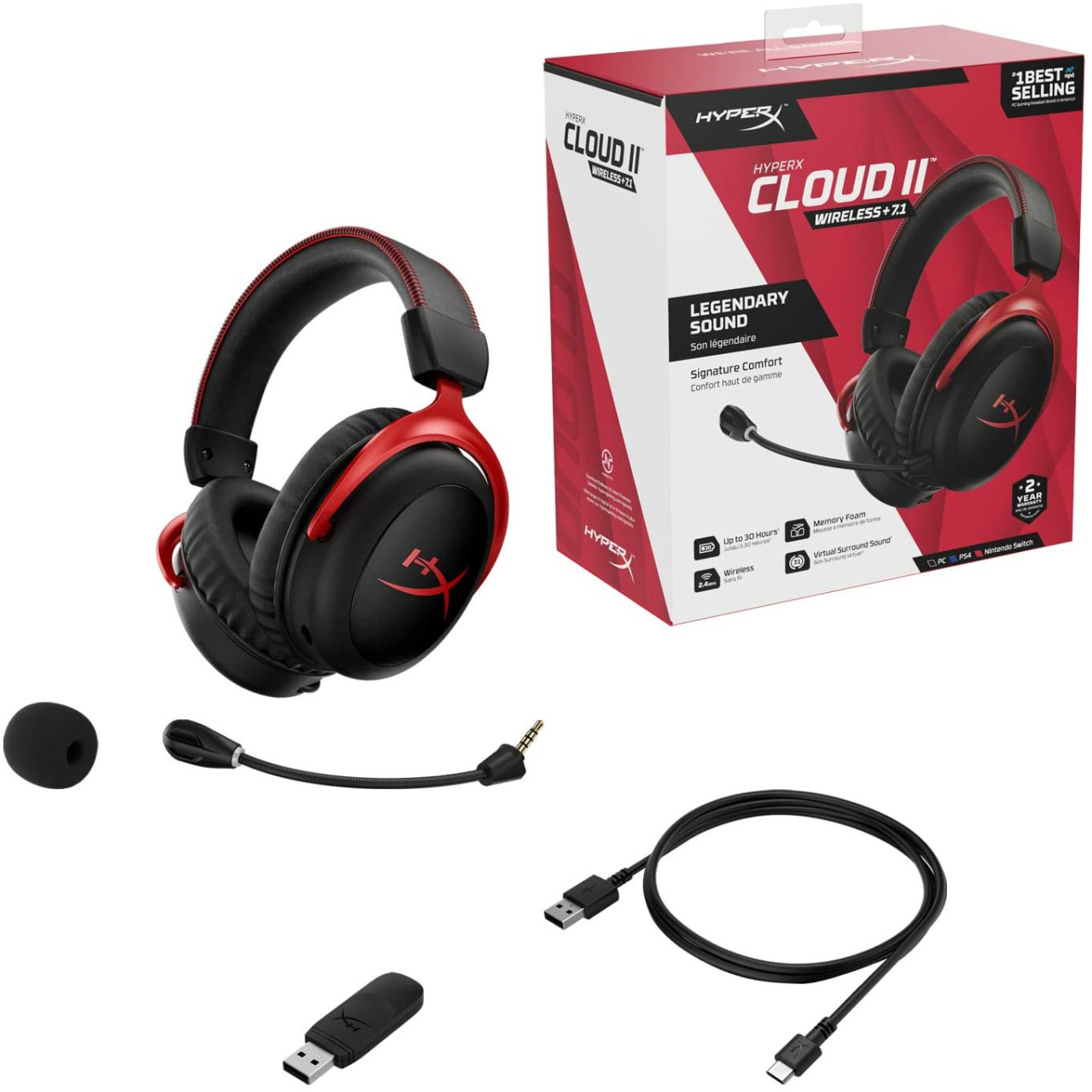 Kingston HyperX Cloud II Wireless Gaming HeadSet - Slušalice - OLX.ba
