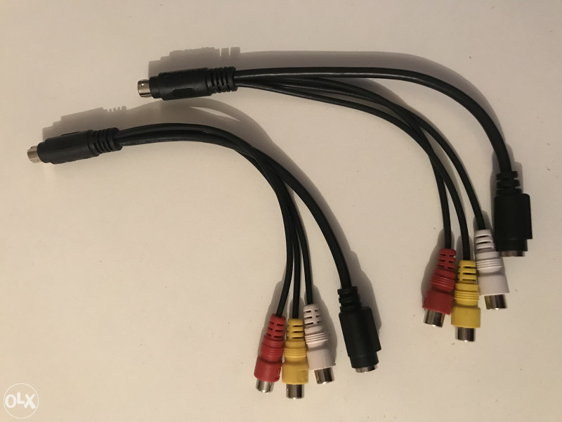 Kabl audio - video, 8 pinski RCA ž 0,2 m 2kom - Kablovi za konzole - OLX.ba