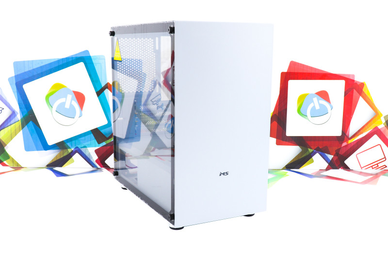 Kućište MS Fighter S301 MIDI tower kaljeno staklo - Kućišta - OLX.ba