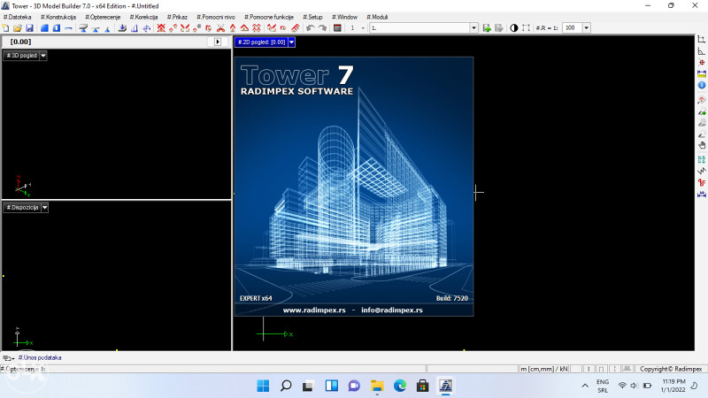 Radimpex Tower 7 i Armcad 6 i Metalstudio - Aplikativni softver - OLX.ba
