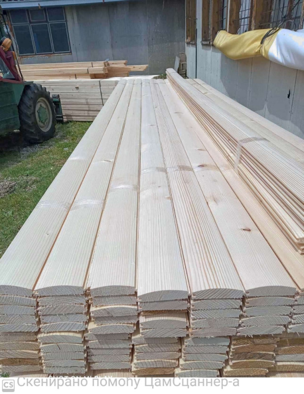 Poluoblice 2,5cm,podovi,drvena i PVC lamperija - Oprema/pribor za ...