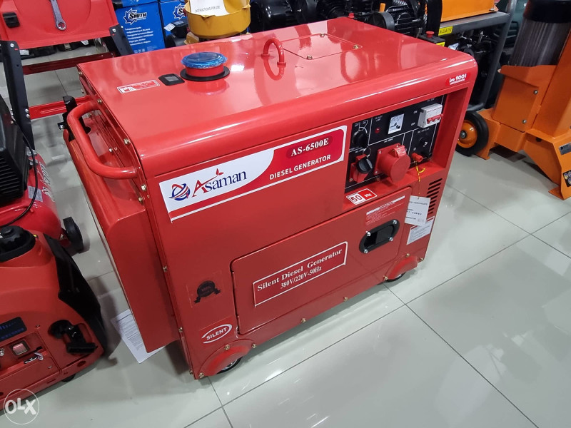 AGREGAT ZA STRUJU ASAMAN GERMANY 6.5 KW DIZEL - Elektromotori i ...