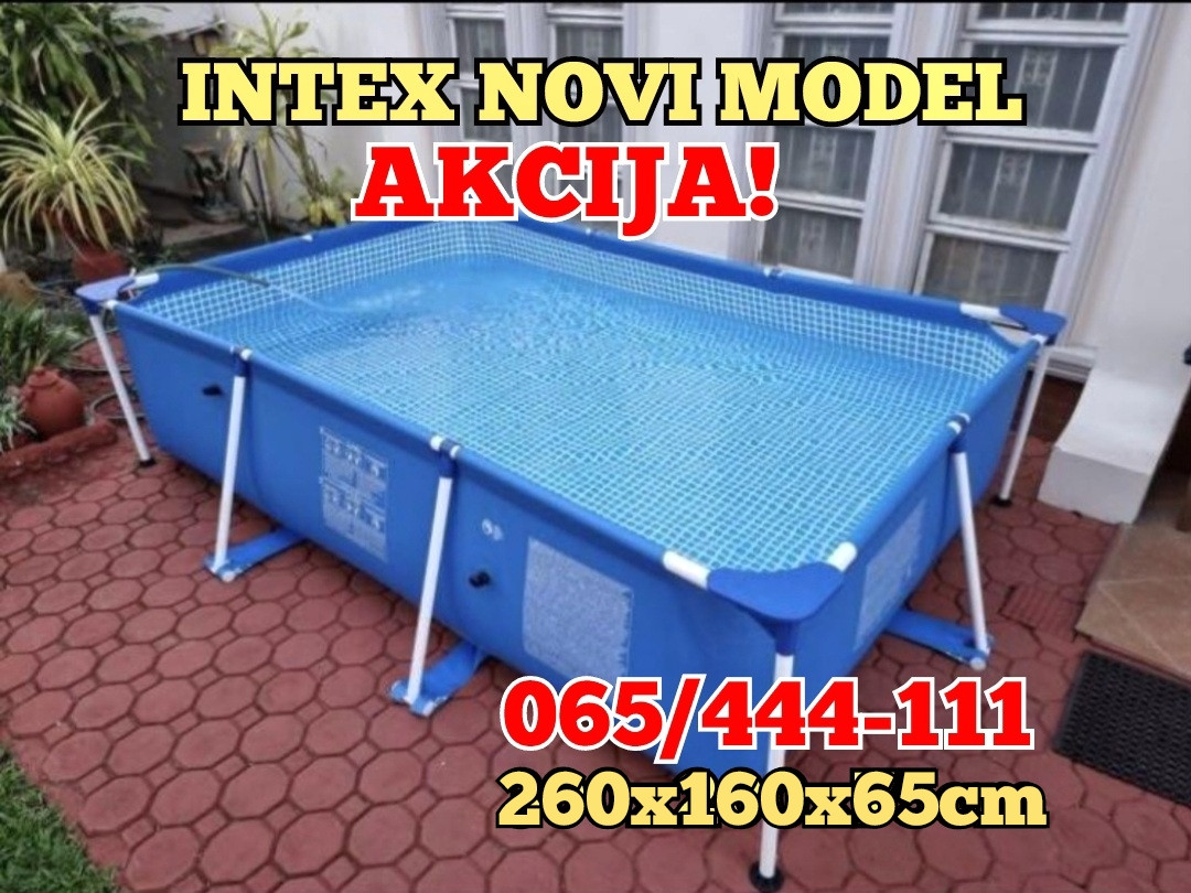 Bazen INTEX-260x160x65cm - AKCIJA- TOP PUNUDA! - Bazeni - OLX.ba
