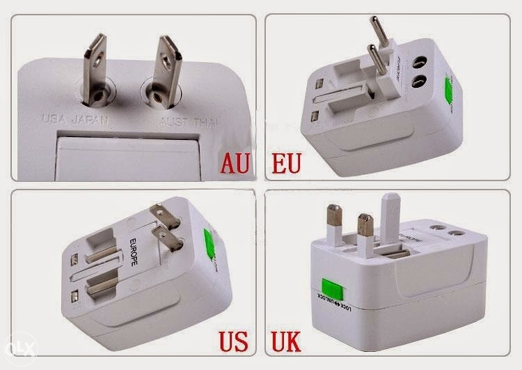 Putni adapter, Travel charger EU UK US AU 2200W - Punjači za mobitele i ...