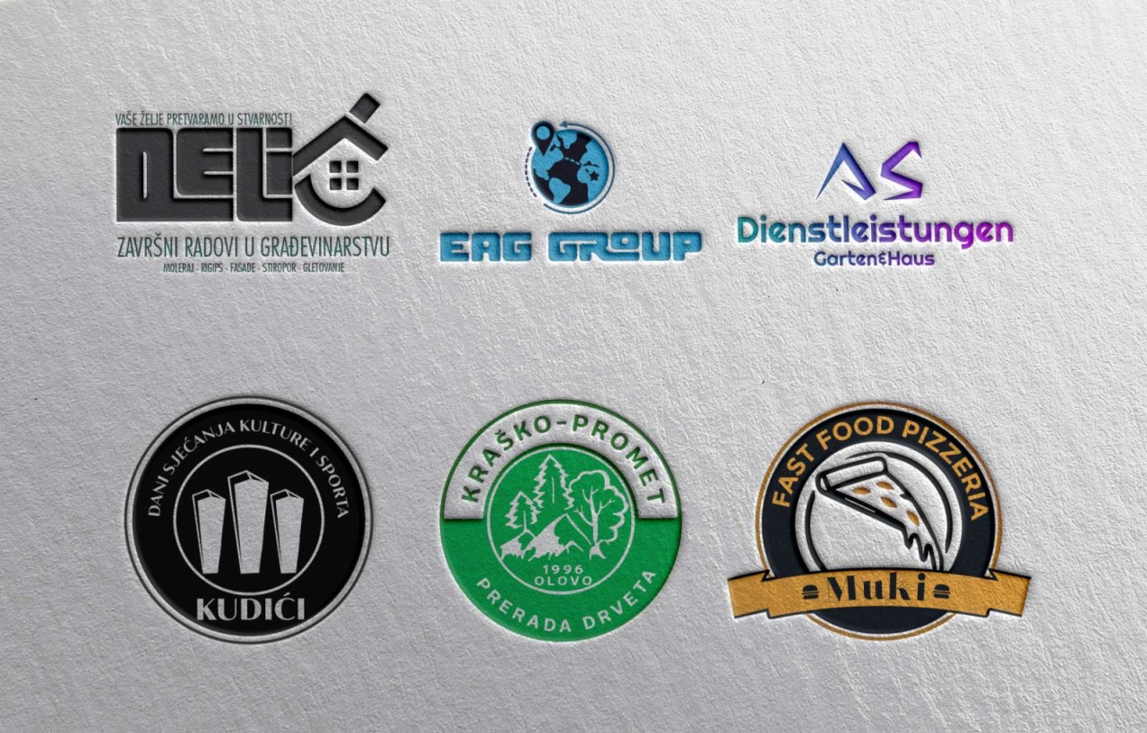Izrada logotipa logoa logo dizajn logotip design - Grafički dizajn - OLX.ba