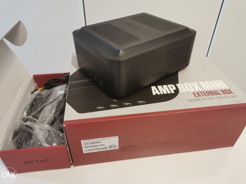 ZOTAC AMP BOX Mini eGPU Thunderbolt 3 eksterna grafika - Grafičke ...