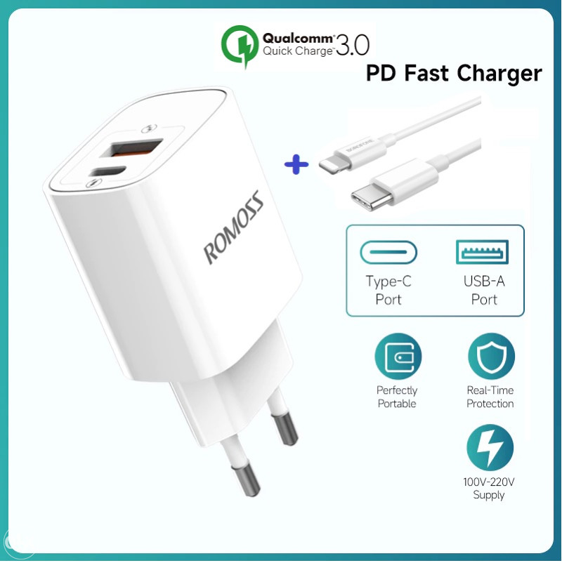 Adapter QC PD punjac Type c USB C i Lightning-iPhone - Punjači za ...