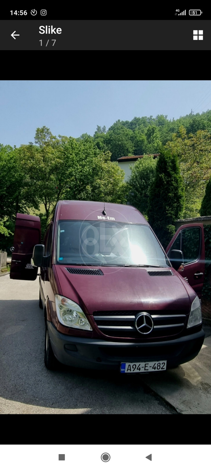 Mercedes-Benz Sprinter 208 - Teretna vozila - OLX.ba