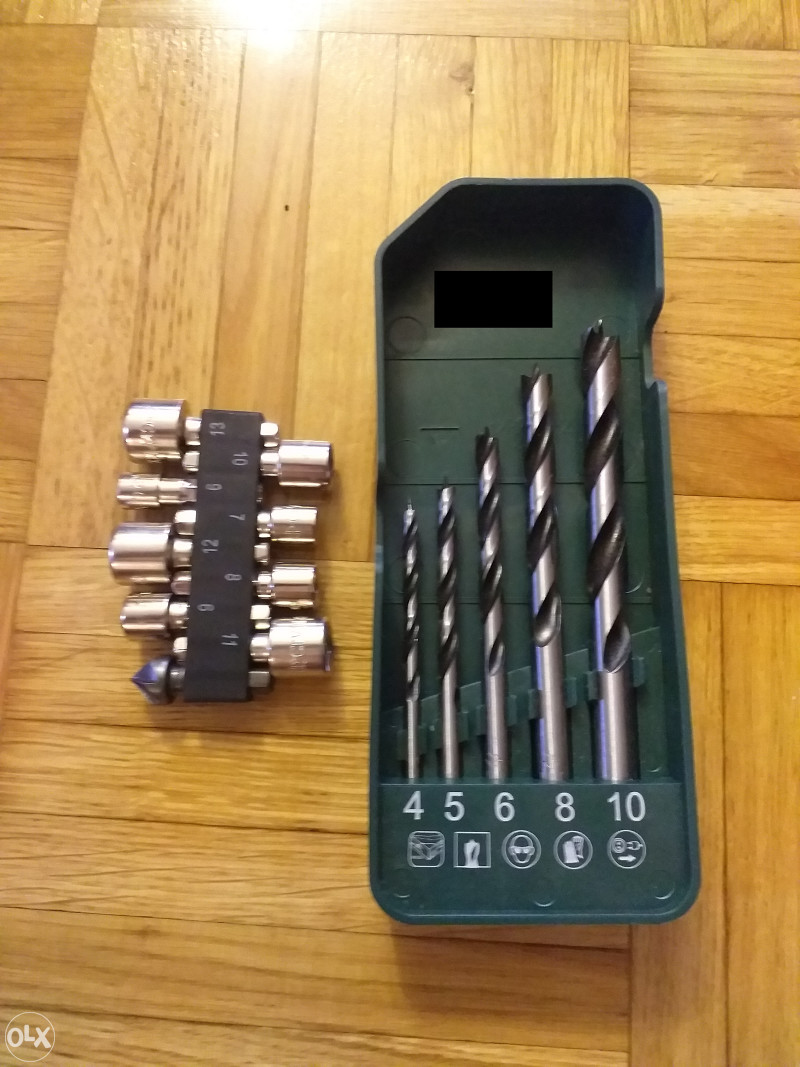 Set borera za drvo i bitova PARKSIDE - Boreri/Burgije - OLX.ba