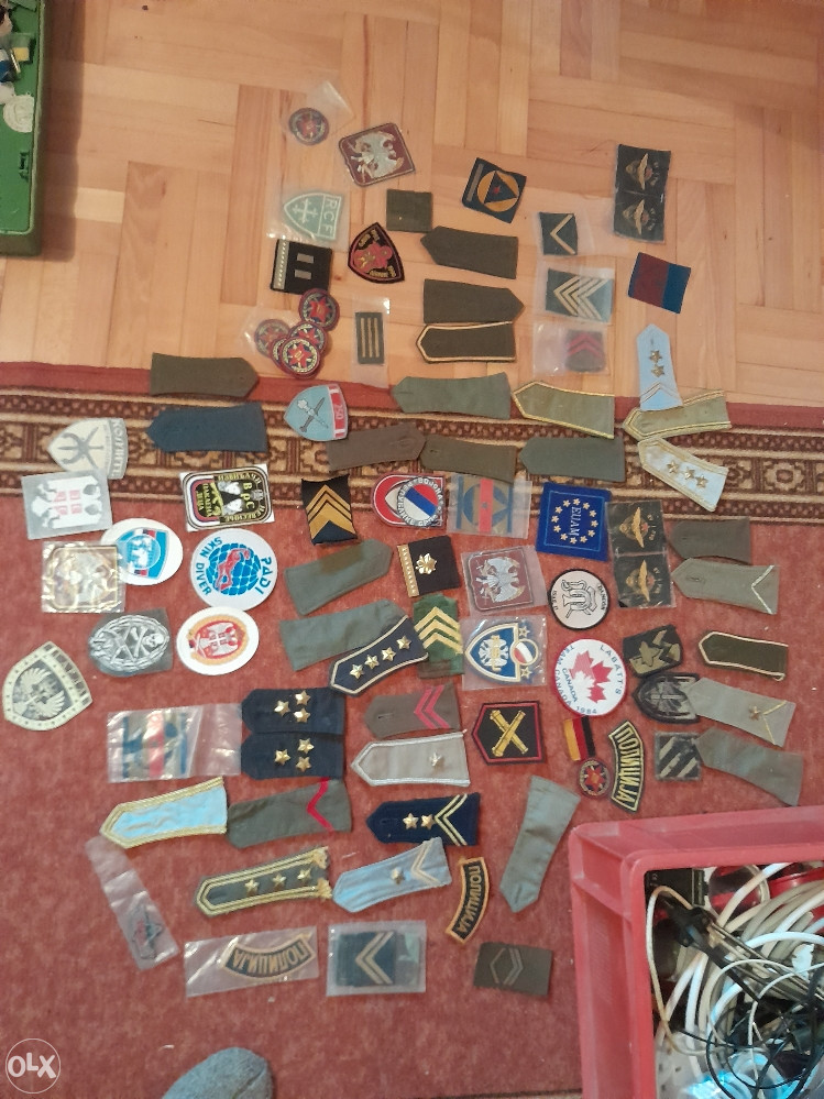 Epolete prisivke naljepnice - Vojne i policijske oznake - OLX.ba